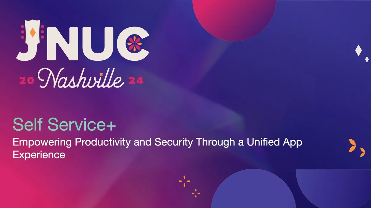 Empower Productivity & Security with Jamf's Unified App Platform