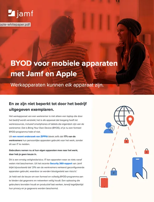 BYOD voor mobiele apparaten met Jamf en Apple | BYOD | Mobiel | Jamf