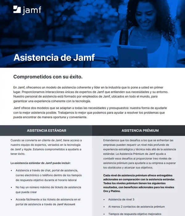 Asistencia de Jamf