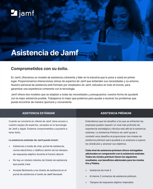 Asistencia de Jamf