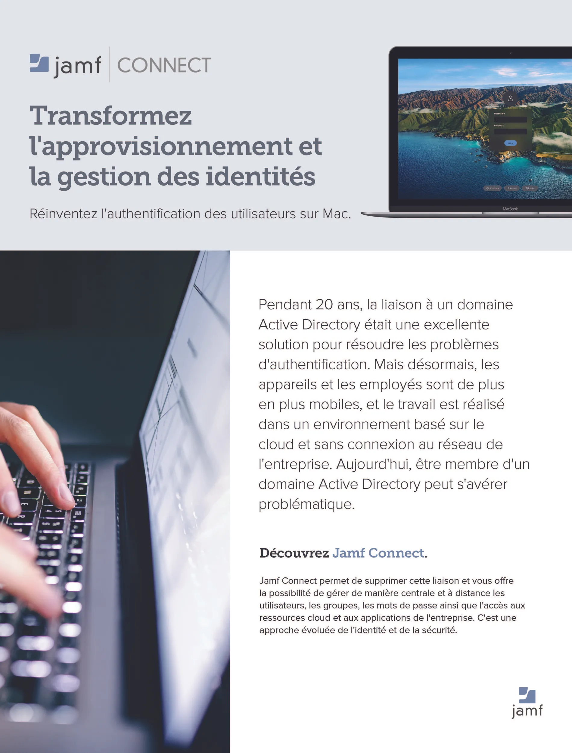 Jamf Connect: Transformer l’approvisionnement et la gestion des identités | Jamf