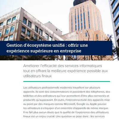 Gestion d’écosystème unifié | Microsoft + Jamf | Gestion Mac et PC | Jamf