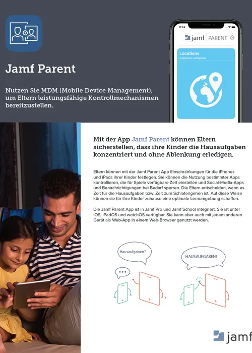 Jamf Parent App | Jamf School Apps Dokumentation