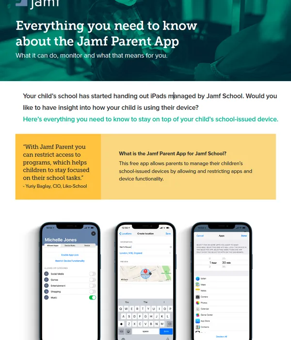 Everything you need to know about the Jamf Parent App | Jamf
