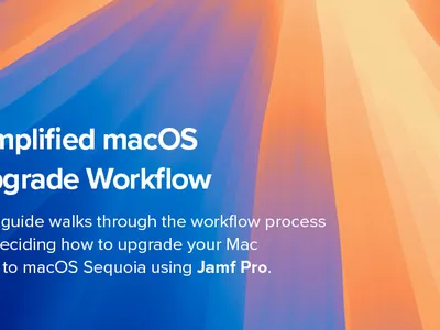 Flujo de trabajo simplificado para la actualización de macOS | Jamf Pro
