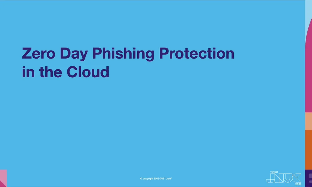 Zero-day phishing protection with Jamf Threat Defense