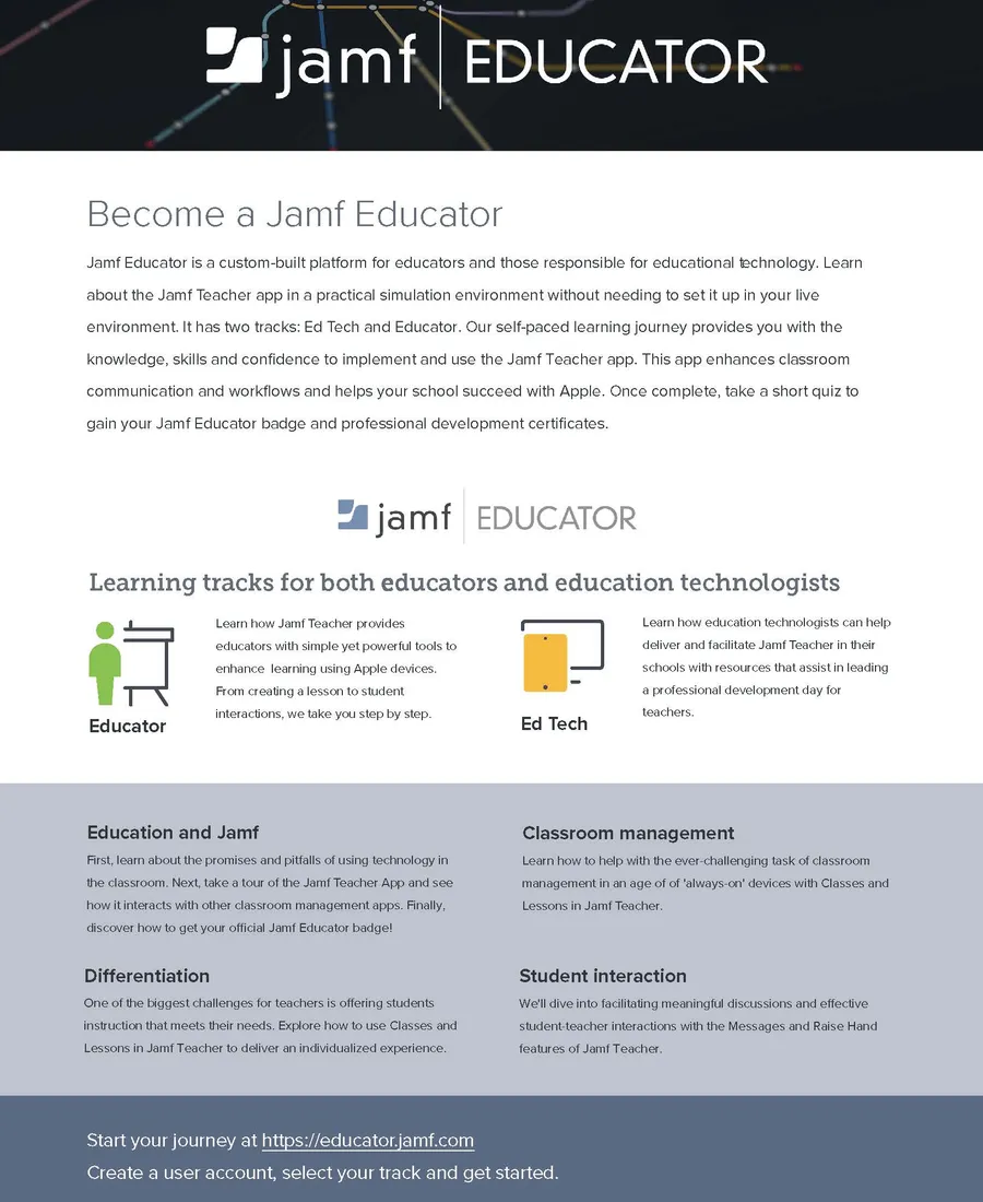 Become a Jamf Educator