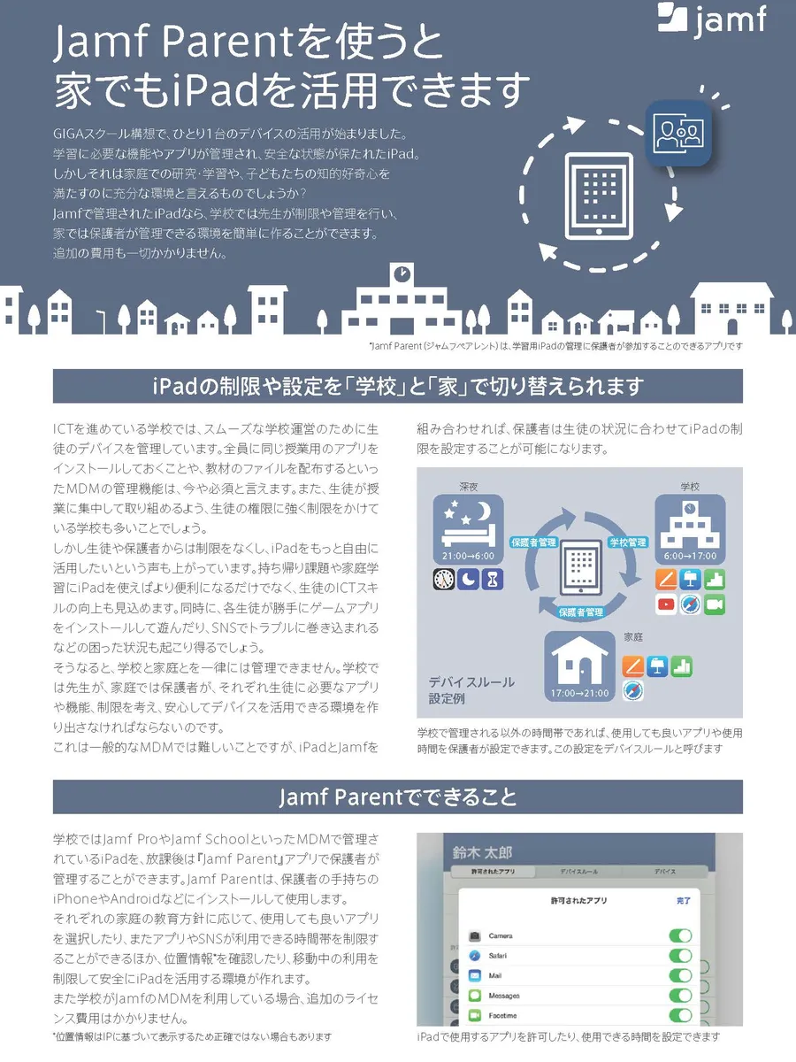 家庭でのiPad管理 Jamf Parentのご紹介 | Jamf