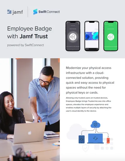 Employee Badge with Jamf Trust