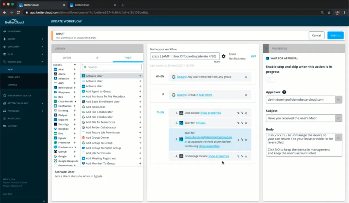 Achieving Zero-Touch Automation with Jamf and BetterCloud Achieving Zero-Touch Automation with Jamf and BetterCloud