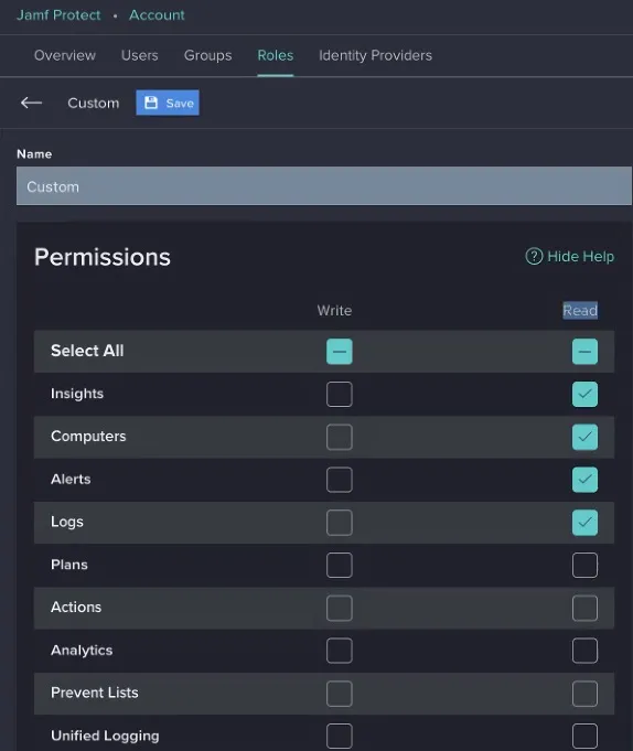 Jamf Protect alerts in emails and new roles