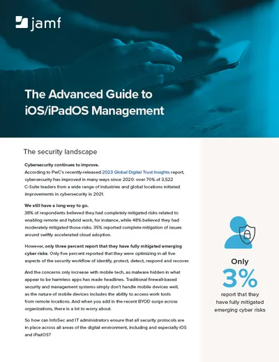 Advanced iOS/iPadOS Management Guide Advanced iOS/iPadOS Management Guide