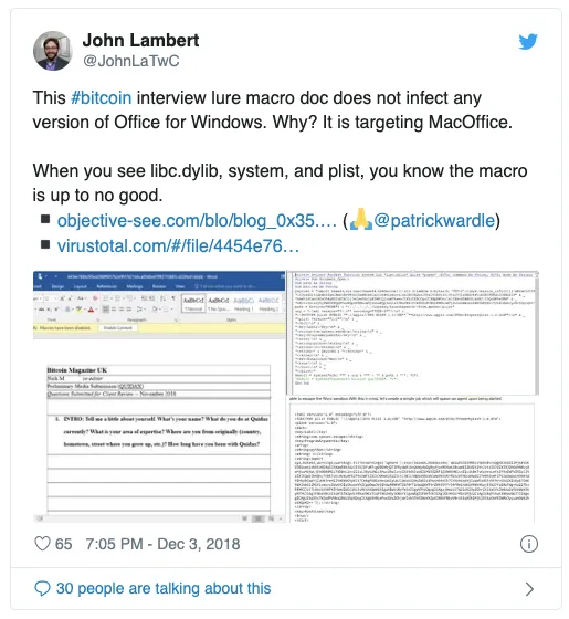Word to Your Mac, analyzing a malicious word document targeting macOS users | Jamf Protect