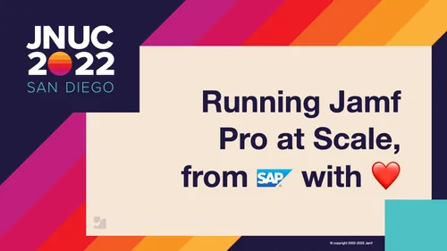 Apple Device Management at Scale, the SAP Way