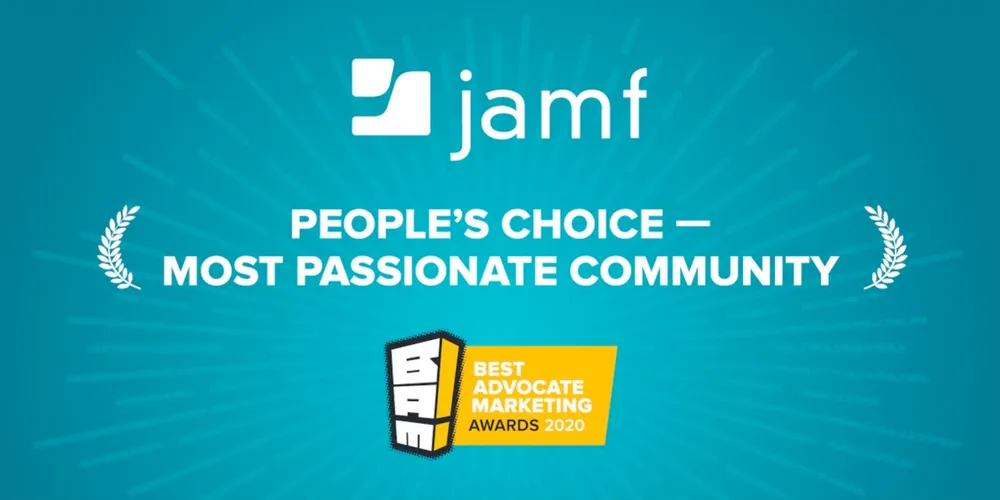 Jamf recognized by Influitive's Best Advocate Marketing Awards