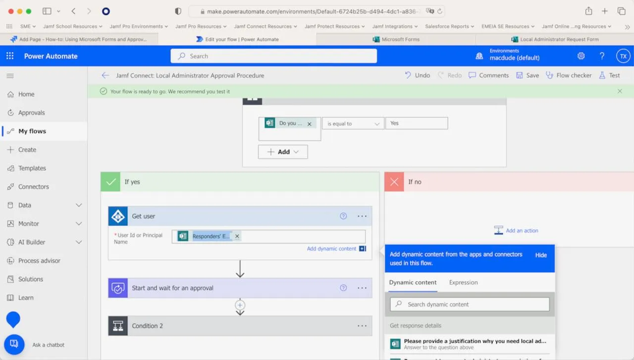 How to Grant Local Admin Permissions with Microsoft Forms and PowerAutomate