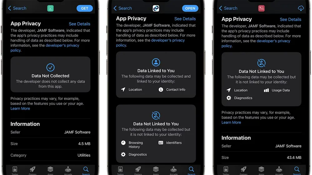 Apple's Privacy Nutrition Labels with Jamf: Safeguarding User Data