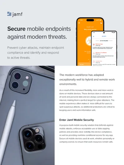 Jamf Mobile Security Brochure