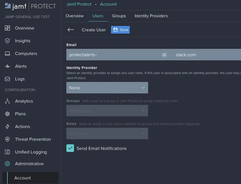 Jamf Protect Slack Alerts