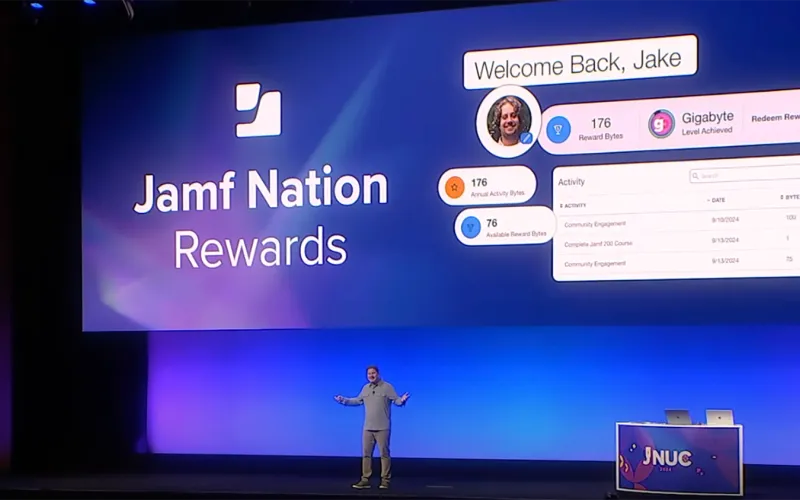 Earn Swag and more with Jamf Nation Rewards