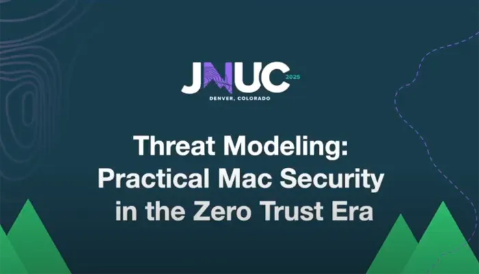Threat Modeling for Mac: Practical Zero Trust with Jamf