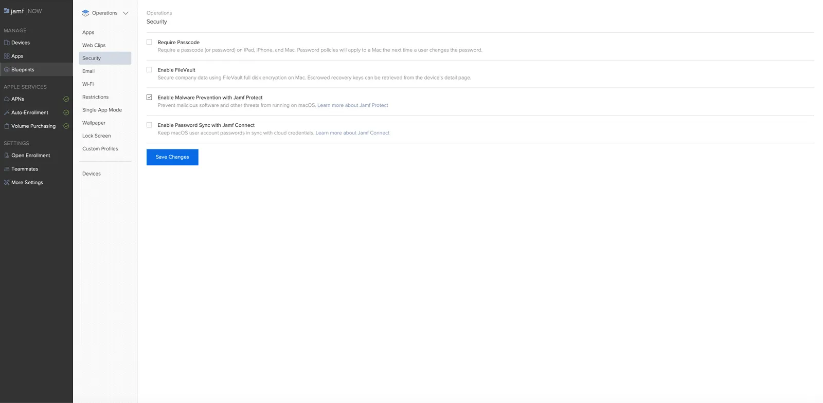 macOS Apple endpoint malware protection with Jamf Fundamentals