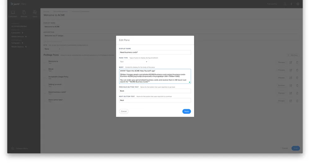 Comment créer une expérience d’onboarding personnalisée avec Jamf Pro | Blog | Jamf