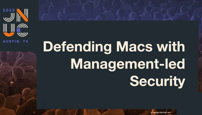 Enhance Apple Endpoint Security with Jamf: A Practical Guide