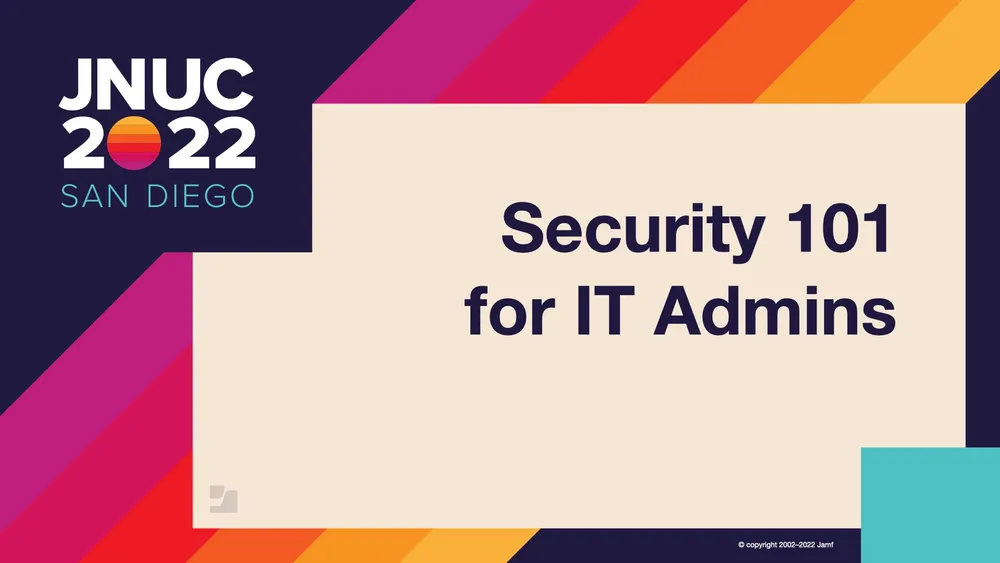 Apple Security at Work for IT Admins