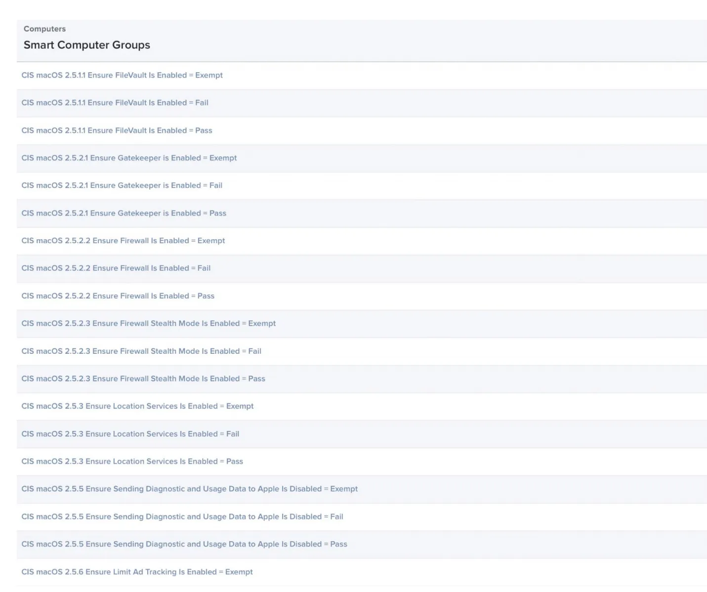 Implement Center of Internet Security (CIS) with Jamf
