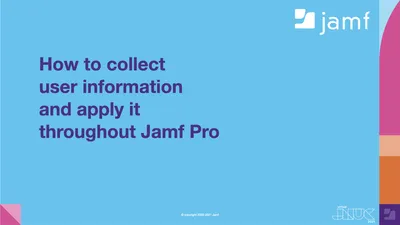 Customization of end users' experiences with Jamf Pro and LDAP protocol ...