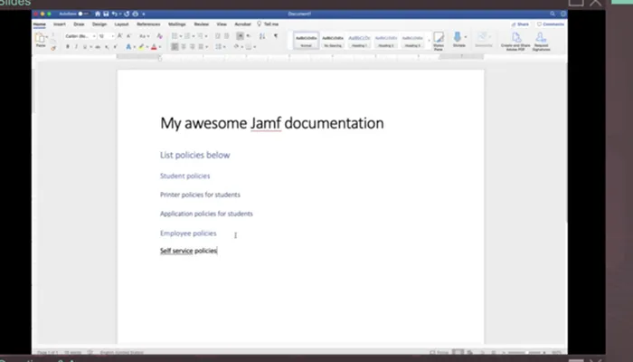How to document Jamf Pro | JNUC 2020 | Jamf