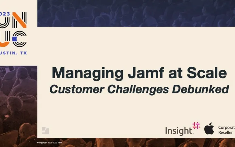 Insight: managing Jamf at scale — customer challenges debunked | Blog ...