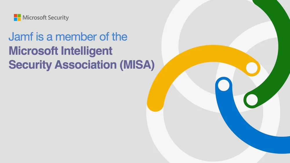 Jamf Pro and Jamf Connect join the Microsoft Intelligent Security Association