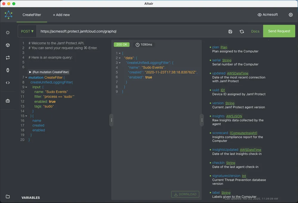Jamf Protect: new API | Jamf | Blog