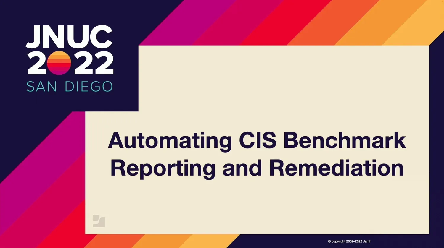 Faster and easier way to report and remediate CIS Benchmarks