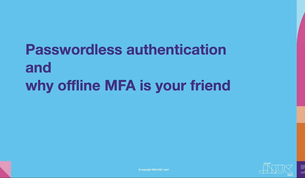 Passwordless authentication. How to use your trusted iOS device to unlock your Mac.