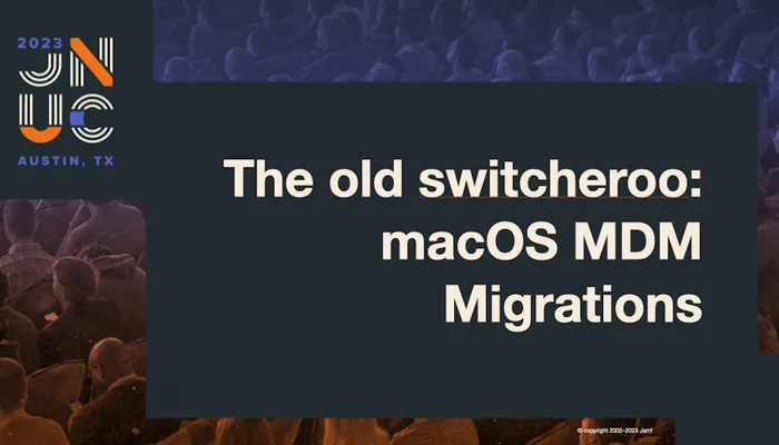 Jamf Migrate for macOS: Learn more about the workflow with a ...