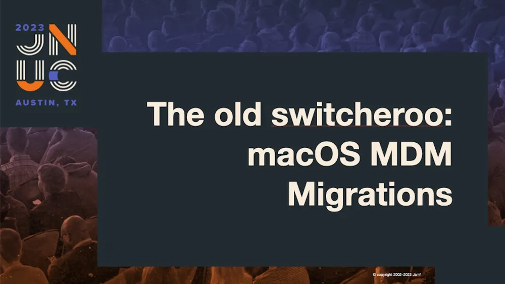Jamf Migrate For Macos Learn More About The Workflow With A Comprehensive Overview From A Jamf