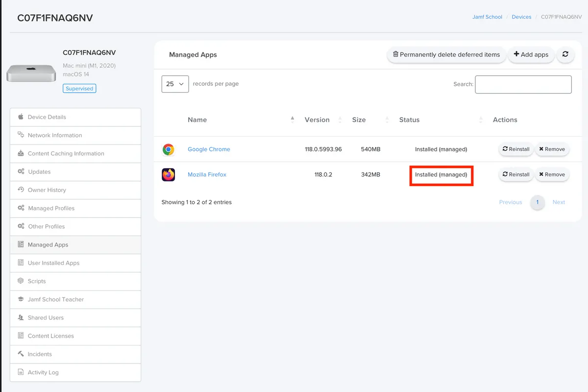 App Installers for Jamf School