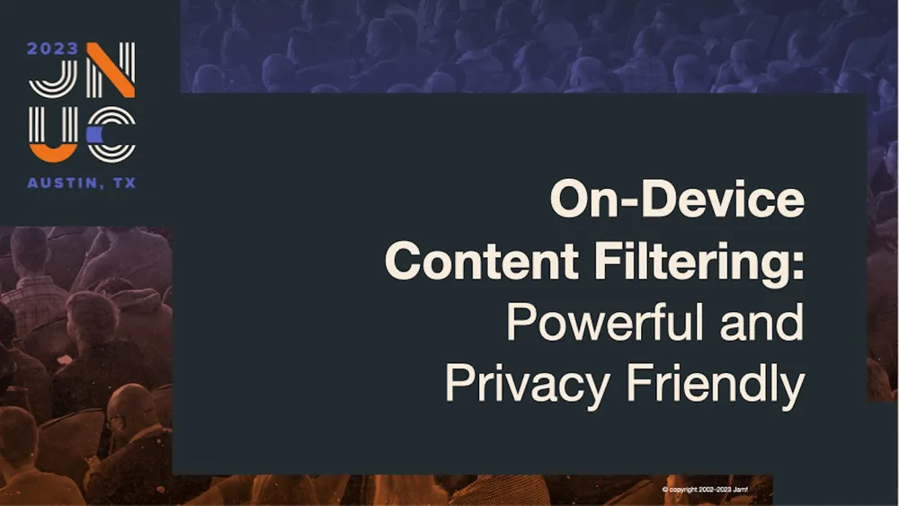 Capabilities of On-Device Content Filtering with Jamf