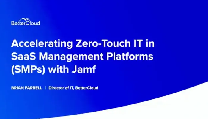 Zero-Touch IT. User offboarding with BetterCloud and Jamf