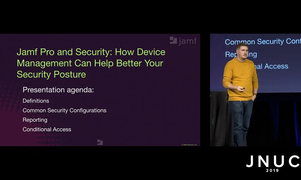 Jamf Pro and Security: How Device Management Can Help | JNUC 2019 | Jamf