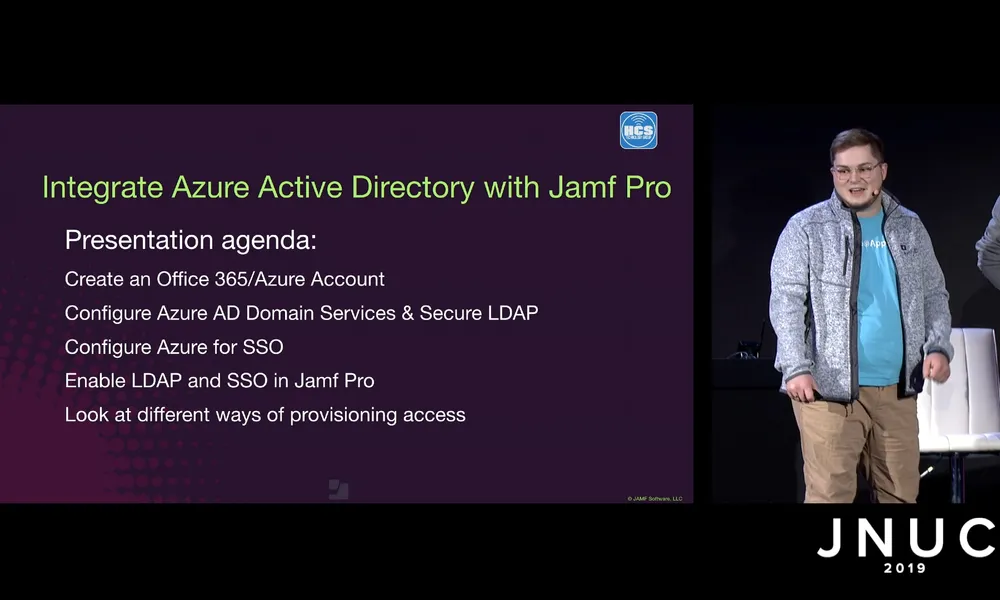 Integrate Azure Active Directory with Jamf Pro | JNUC 2019 | Jamf