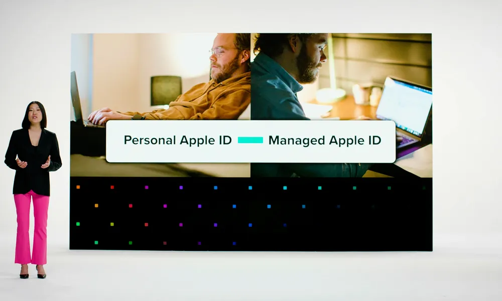 Secure Apple BYOD workflow protecting company data and employee privacy ...