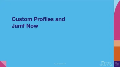 Say hello to Jamf Now Custom Profiles