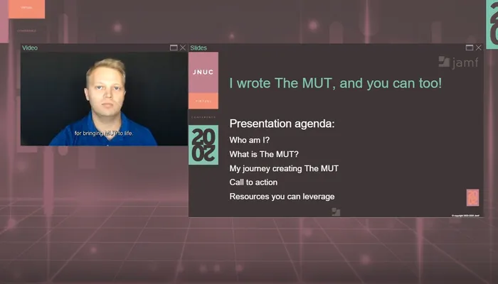 I wrote the MUT, and you can too! | Watch JNUC 2020 Webinar
