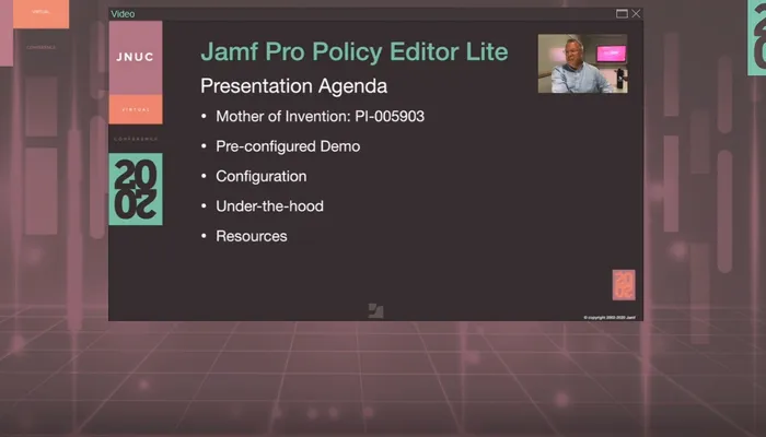 Jamf Pro Policy Editor Lite | JNUC 2020 | Jamf