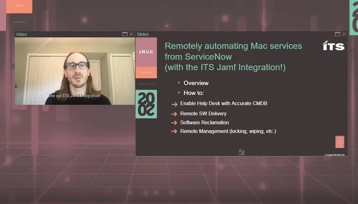 Remotely automating Mac services from ServiceNow (with the ITS Jamf ...